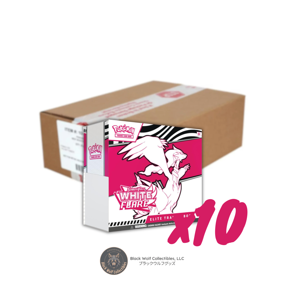 White Flare: Elite Trainer Box (Case) – Black Wolf Collectibles LLC