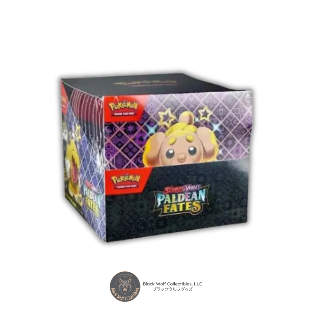 Paldean Fates: Tech Sticker Collection (Sealed Display Case) – Black ...